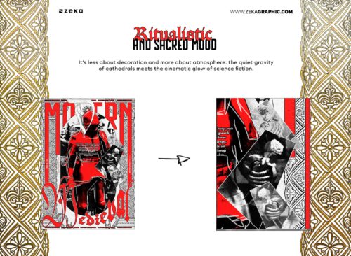 Modern Medieval Graphic Design (Blending Past and Future) - Zeka Design