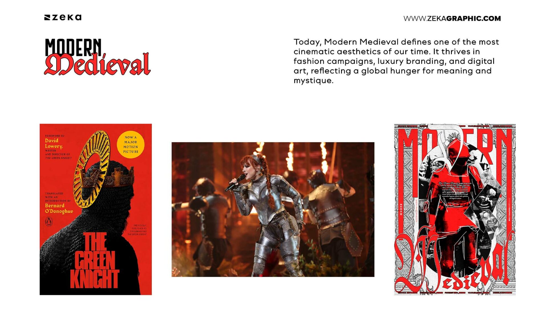 Modern Medieval Graphic Design (Blending Past and Future) - Zeka Design