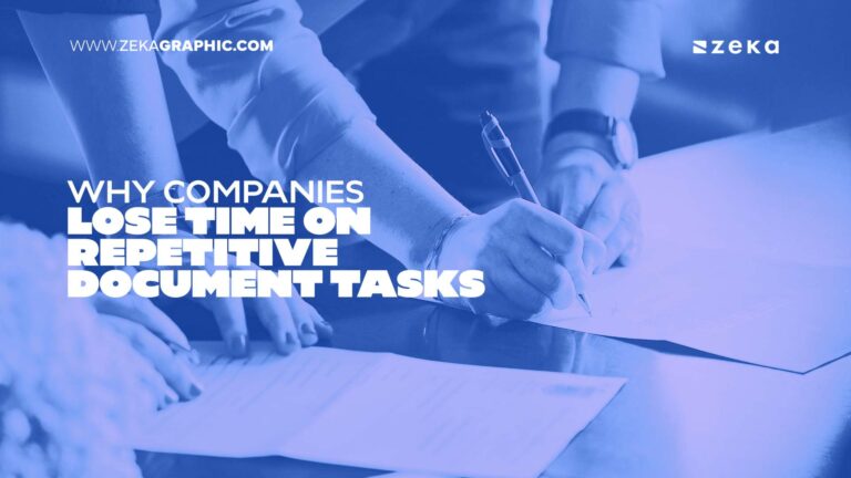 Why Companies Lose Time on Repetitive Document Tasks - Zeka Design